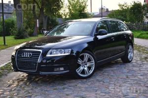 Black Audi A6 2009 in Jelgava, with an engine capacity of 2.70 L and mileage of 0 thousand km for 4990 €, photo 3 on AUTOMOTO.COM.LV