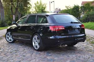 Black Audi A6 2009 in Jelgava, with an engine capacity of 2.70 L and mileage of 0 thousand km for 4990 €, photo 5 on AUTOMOTO.COM.LV