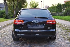 Black Audi A6 2009 in Jelgava, with an engine capacity of 2.70 L and mileage of 0 thousand km for 4990 €, photo 6 on AUTOMOTO.COM.LV