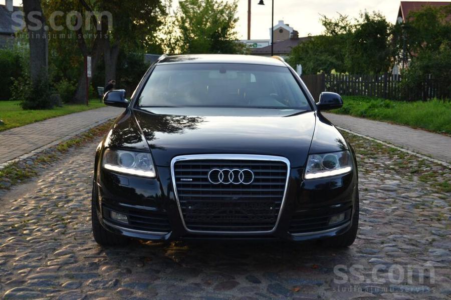 Black Audi A6 2009 in Jelgava, with an engine capacity of 2.70 L and mileage of 0 thousand km for 4990 €, photo 7 on AUTOMOTO.COM.LV