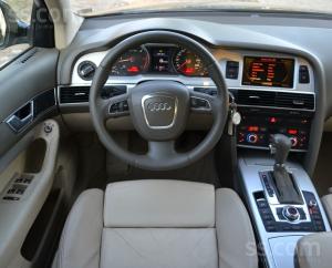 Black Audi A6 2009 in Jelgava, with an engine capacity of 2.70 L and mileage of 0 thousand km for 4990 €, photo 10 on AUTOMOTO.COM.LV