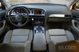 Black Audi A6 2009 in Jelgava, with an engine capacity of 2.70 L and mileage of 0 thousand km for 4990 €, photo 12 on AUTOMOTO.COM.LV
