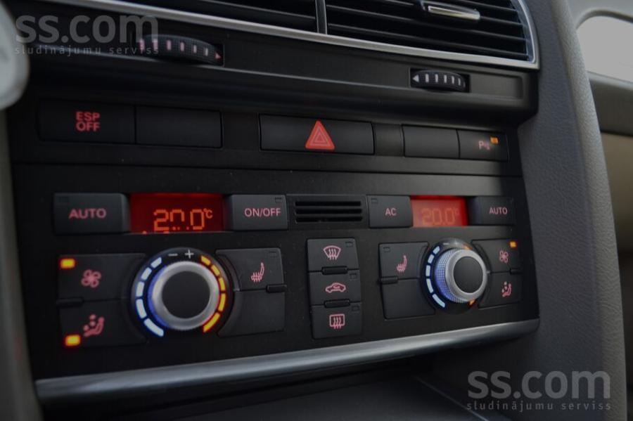 Black Audi A6 2009 in Jelgava, with an engine capacity of 2.70 L and mileage of 0 thousand km for 4990 €, photo 19 on AUTOMOTO.COM.LV