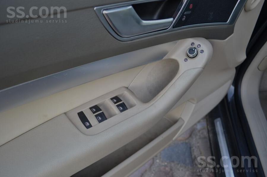 Black Audi A6 2009 in Jelgava, with an engine capacity of 2.70 L and mileage of 0 thousand km for 4990 €, photo 20 on AUTOMOTO.COM.LV