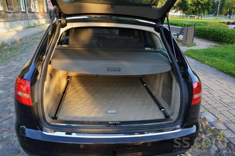 Black Audi A6 2009 in Jelgava, with an engine capacity of 2.70 L and mileage of 0 thousand km for 4990 €, photo 21 on AUTOMOTO.COM.LV