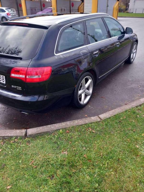 Black Audi A6 2009 in Vilnius, with an engine capacity of 2.77 L and mileage of 345 thousand km for 2900 €, photo 5 on AUTOMOTO.COM.LV