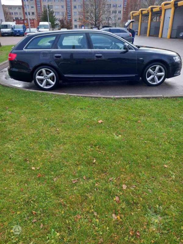 Black Audi A6 2009 in Vilnius, with an engine capacity of 2.77 L and mileage of 345 thousand km for 2900 €, photo 7 on AUTOMOTO.COM.LV
