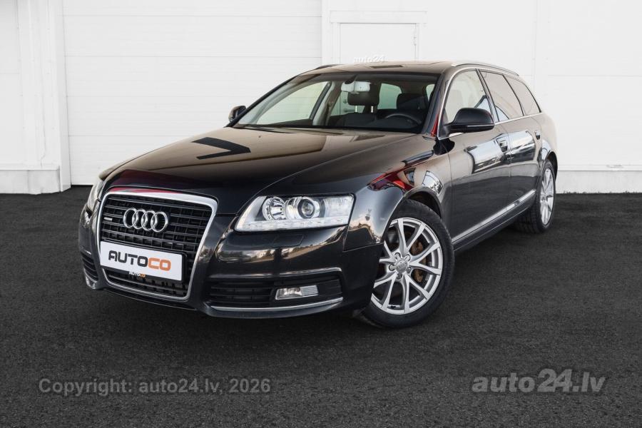 Black Audi A6 2009 in Tallinn, with an engine capacity of 3.00 L and mileage of 345 thousand km for 5999 €, photo 1 on AUTOMOTO.COM.LV