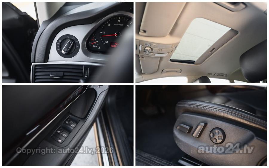 Black Audi A6 2009 in Tallinn, with an engine capacity of 3.00 L and mileage of 345 thousand km for 5999 €, photo 17 on AUTOMOTO.COM.LV