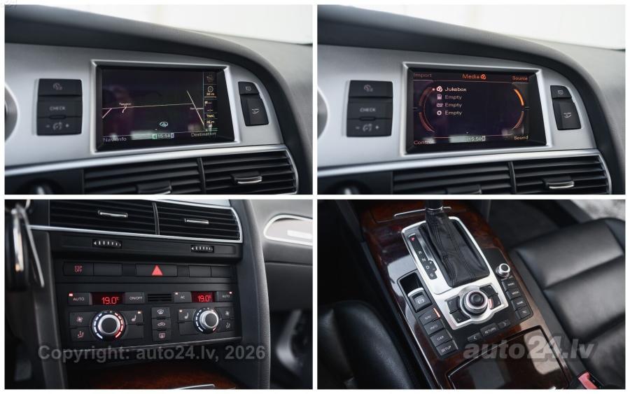 Black Audi A6 2009 in Tallinn, with an engine capacity of 3.00 L and mileage of 345 thousand km for 5999 €, photo 19 on AUTOMOTO.COM.LV