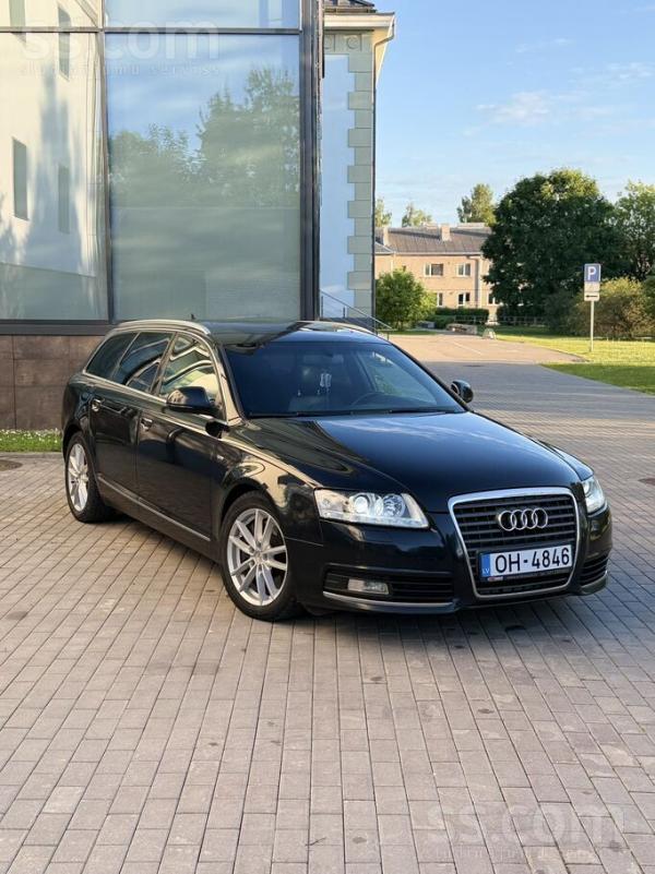 Melns Audi A6 2009 Balvi, ar dzinēja tilpumu 2.70 L un nobraukumu 350 tūkst. km par 4950 €, foto 4 vietnē AUTOMOTO.COM.LV