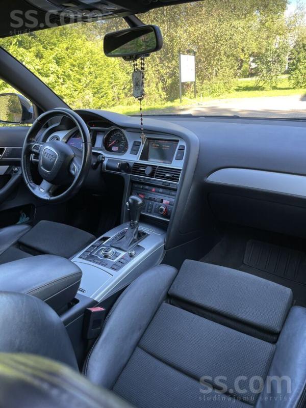 Melns Audi A6 2009 Balvi, ar dzinēja tilpumu 2.70 L un nobraukumu 350 tūkst. km par 4950 €, foto 6 vietnē AUTOMOTO.COM.LV