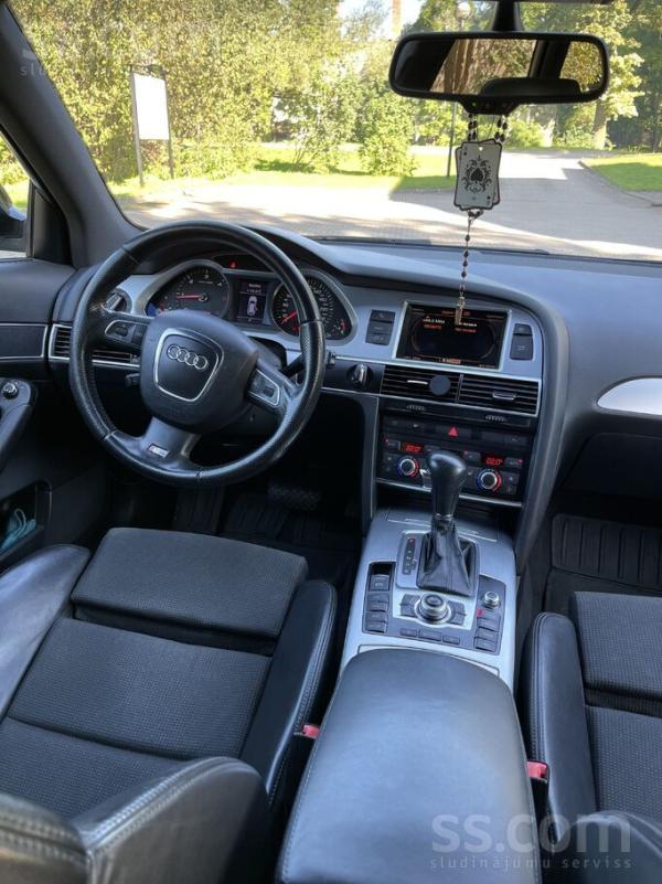 Melns Audi A6 2009 Balvi, ar dzinēja tilpumu 2.70 L un nobraukumu 350 tūkst. km par 4950 €, foto 7 vietnē AUTOMOTO.COM.LV