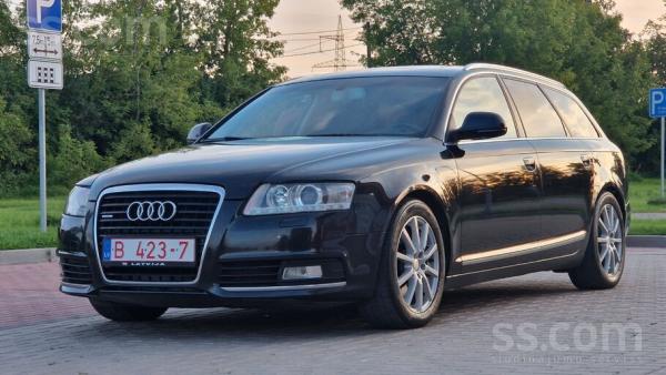 Черный Ауди А6 2009 в Елгава, объемом двигателя 3.00 л и пробегом 282 тыс. км за 3750 €, фото 2 на AUTOMOTO.COM.LV