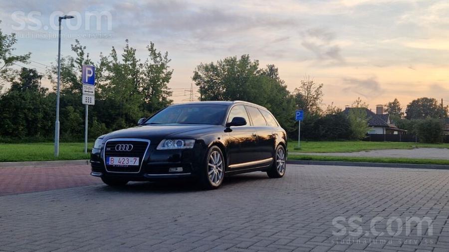 Black Audi A6 2009 in Jelgava, with an engine capacity of 3.00 L and mileage of 282 thousand km for 3750 €, photo 4 on AUTOMOTO.COM.LV