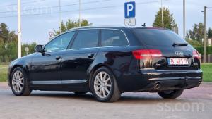 Black Audi A6 2009 in Jelgava, with an engine capacity of 3.00 L and mileage of 282 thousand km for 3750 €, photo 12 on AUTOMOTO.COM.LV