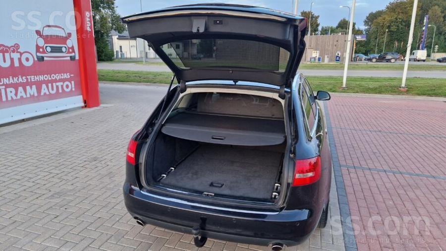 Black Audi A6 2009 in Jelgava, with an engine capacity of 3.00 L and mileage of 282 thousand km for 3750 €, photo 22 on AUTOMOTO.COM.LV