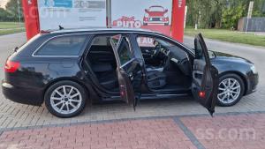Black Audi A6 2009 in Jelgava, with an engine capacity of 3.00 L and mileage of 282 thousand km for 3750 €, photo 27 on AUTOMOTO.COM.LV