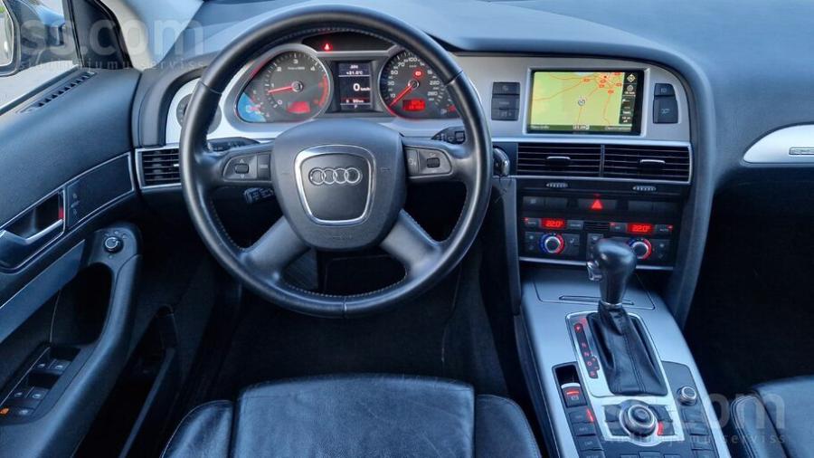 Black Audi A6 2009 in Jelgava, with an engine capacity of 3.00 L and mileage of 282 thousand km for 3750 €, photo 33 on AUTOMOTO.COM.LV