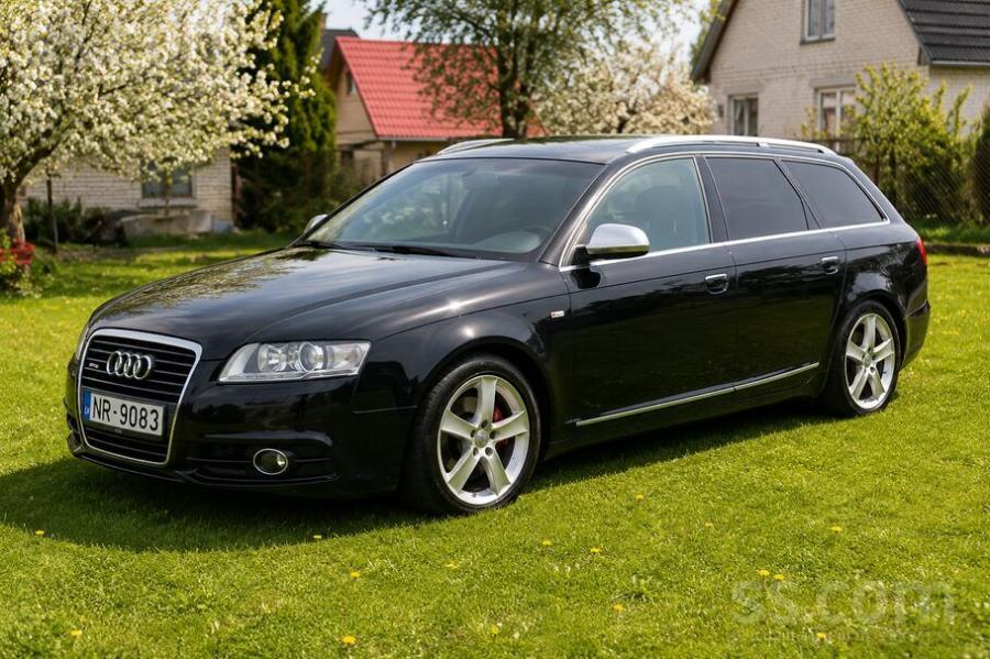 Black Audi A6 2009 in Aizkraukle, with an engine capacity of 2.00 L and mileage of 368 thousand km for 4750 €, photo 1 on AUTOMOTO.COM.LV
