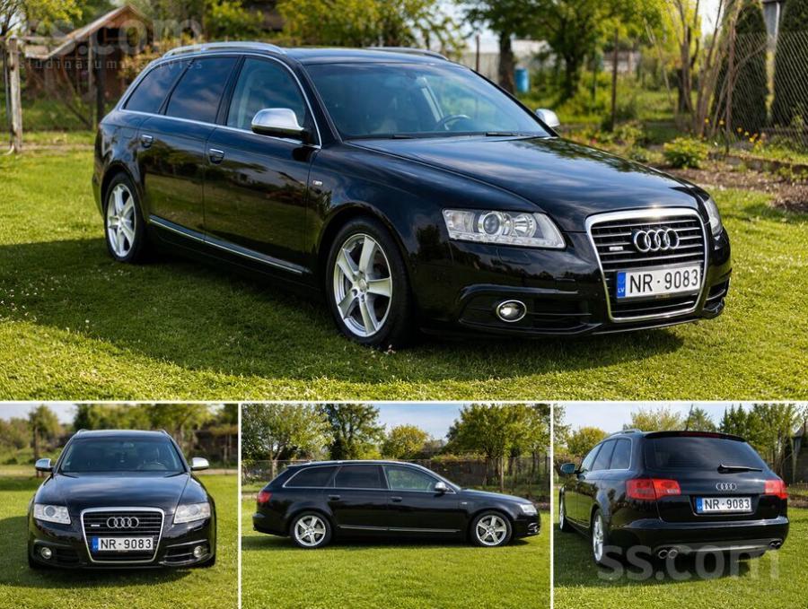 Black Audi A6 2009 in Aizkraukle, with an engine capacity of 2.00 L and mileage of 368 thousand km for 4750 €, photo 9 on AUTOMOTO.COM.LV