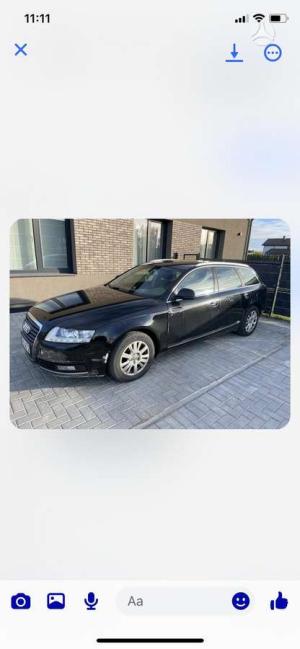 Черный Ауди А6 2009 в Зарасай, объемом двигателя 2.70 л и пробегом 375 тыс. км за 1900 €, фото 4 на AUTOMOTO.COM.LV