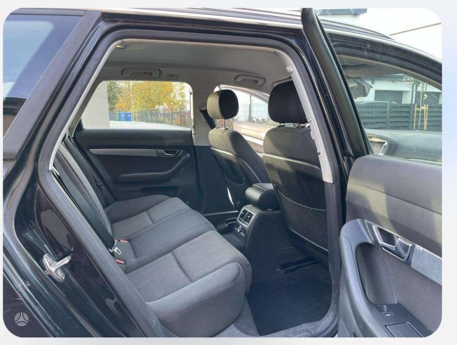 Черный Ауди А6 2009 в Зарасай, объемом двигателя 2.70 л и пробегом 375 тыс. км за 1900 €, фото 13 на AUTOMOTO.COM.LV