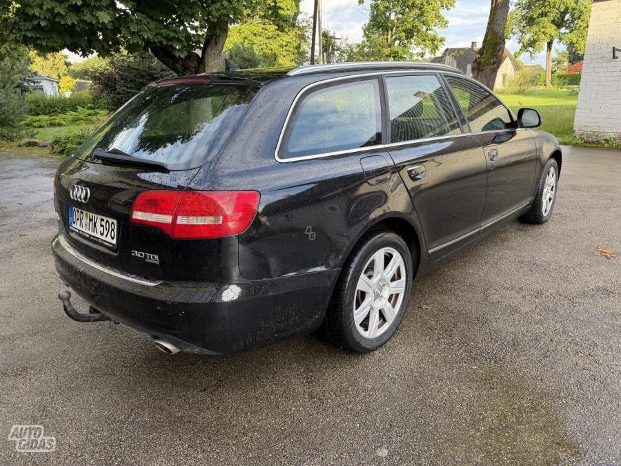 Melns Audi A6 2009 Varėna, ar dzinēja tilpumu 3.00 L un nobraukumu 311 tūkst. km par 3950 €, foto 5 vietnē AUTOMOTO.COM.LV