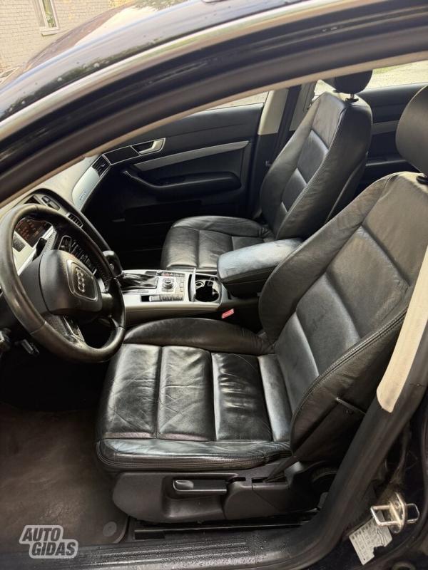 Black Audi A6 2009 in Varena, with an engine capacity of 3.00 L and mileage of 311 thousand km for 3950 €, photo 5 on AUTOMOTO.COM.LV