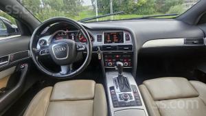 Black Audi A6 2009 in Rezekne, with an engine capacity of 2.70 L and mileage of 345 thousand km for 3990 €, photo 6 on AUTOMOTO.COM.LV