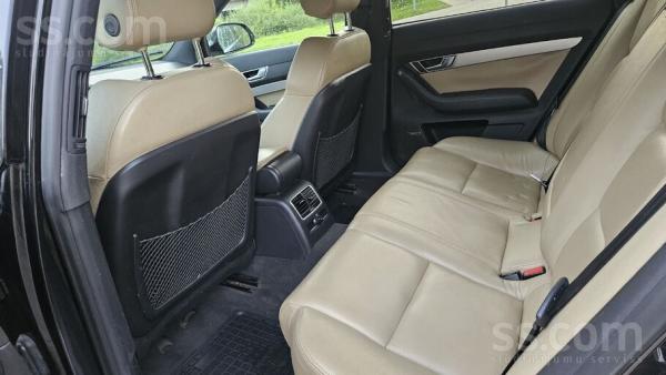 Melns Audi A6 2009 Rēzekne, ar dzinēja tilpumu 2.70 L un nobraukumu 345 tūkst. km par 3990 €, foto 6 vietnē AUTOMOTO.COM.LV