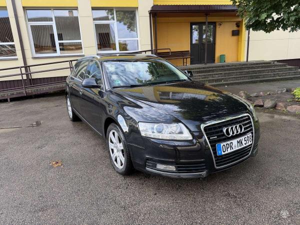 Black Audi A6 2009 in Varena, with an engine capacity of 2.97 L and mileage of 310 thousand km for 3850 €, photo 2 on AUTOMOTO.COM.LV