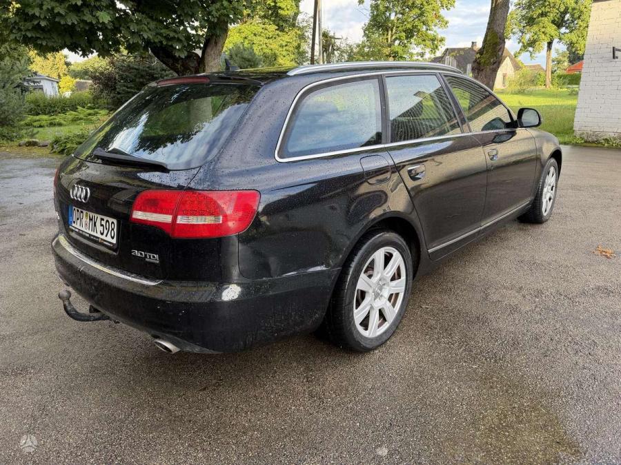 Melns Audi A6 2009 Varėna, ar dzinēja tilpumu 2.97 L un nobraukumu 310 tūkst. km par 3850 €, foto 4 vietnē AUTOMOTO.COM.LV