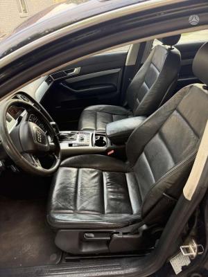 Melns Audi A6 2009 Varėna, ar dzinēja tilpumu 2.97 L un nobraukumu 310 tūkst. km par 3850 €, foto 8 vietnē AUTOMOTO.COM.LV