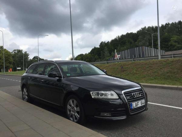 Melns Audi A6 2009 Viļņa, ar dzinēja tilpumu 2.70 L un nobraukumu 218 tūkst. km par 5500 €, foto 1 vietnē AUTOMOTO.COM.LV