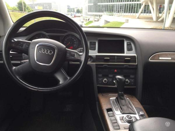 Melns Audi A6 2009 Viļņa, ar dzinēja tilpumu 2.70 L un nobraukumu 218 tūkst. km par 5500 €, foto 5 vietnē AUTOMOTO.COM.LV