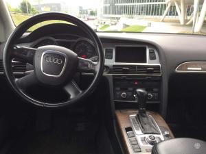 Melns Audi A6 2009 Viļņa, ar dzinēja tilpumu 2.70 L un nobraukumu 218 tūkst. km par 5500 €, foto 6 vietnē AUTOMOTO.COM.LV