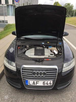 Melns Audi A6 2009 Viļņa, ar dzinēja tilpumu 2.70 L un nobraukumu 218 tūkst. km par 5500 €, foto 9 vietnē AUTOMOTO.COM.LV