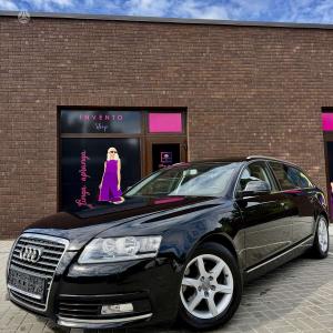 Melns Audi A6 2009 Kaišiadorys, ar dzinēja tilpumu 1.97 L un nobraukumu 370 tūkst. km par 4450 €, foto  vietnē AUTOMOTO.COM.LV