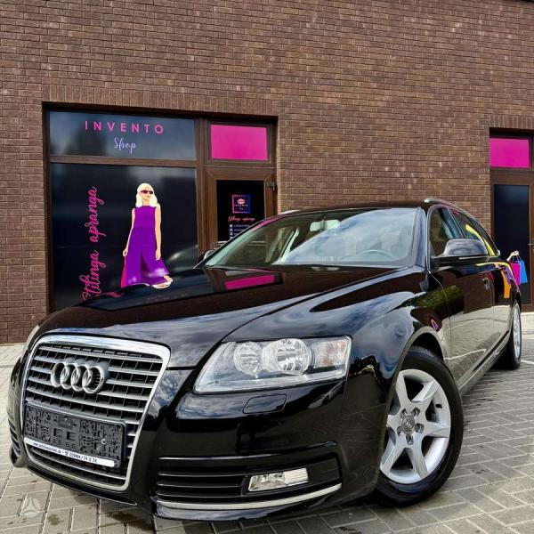 Melns Audi A6 2009 Kaišiadorys, ar dzinēja tilpumu 1.97 L un nobraukumu 370 tūkst. km par 4450 €, foto 3 vietnē AUTOMOTO.COM.LV