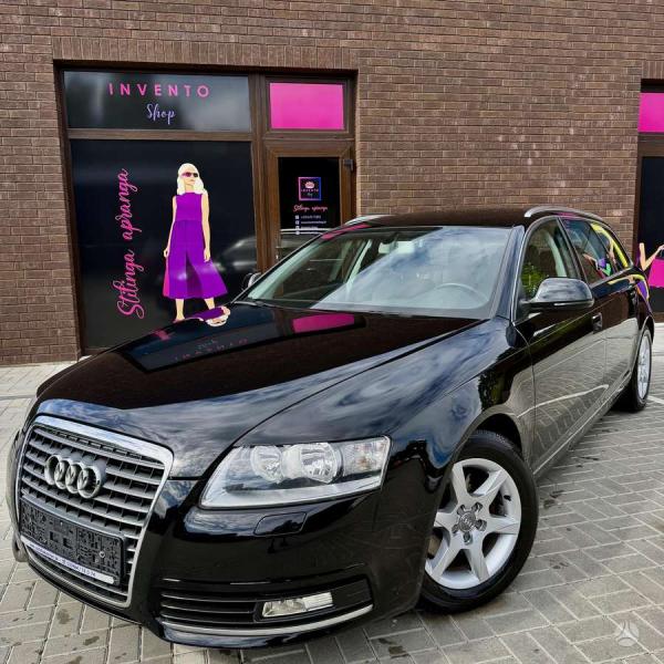 Melns Audi A6 2009 Kaišiadorys, ar dzinēja tilpumu 1.97 L un nobraukumu 370 tūkst. km par 4450 €, foto 5 vietnē AUTOMOTO.COM.LV