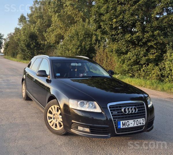 Black Audi A6 2009 in Riga, with an engine capacity of 2.70 L and mileage of 362 thousand km for 6500 €, photo 3 on AUTOMOTO.COM.LV