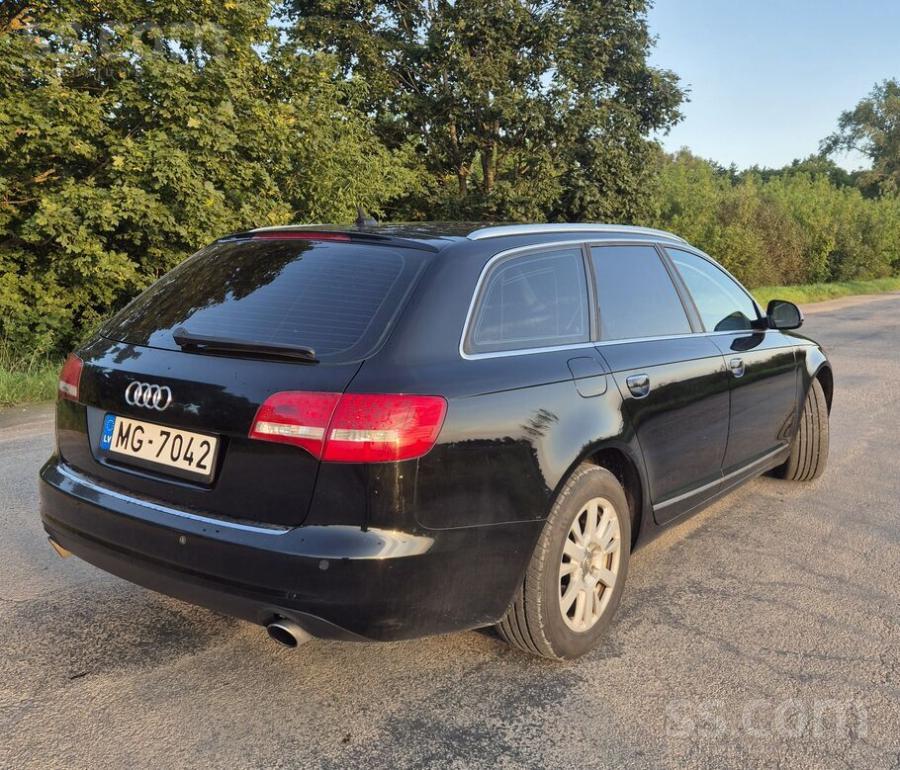 Черный Ауди А6 2009 в Рига, объемом двигателя 2.70 л и пробегом 362 тыс. км за 6500 €, фото 4 на AUTOMOTO.COM.LV