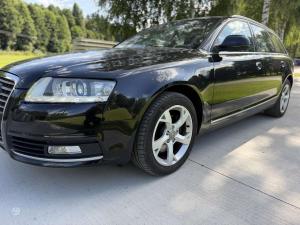 Melns Audi A6 2009 Kazlų Rūda, ar dzinēja tilpumu 1.98 L un nobraukumu 202 tūkst. km par 3550 €, foto  vietnē AUTOMOTO.COM.LV