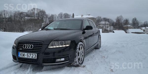 Black Audi A6 2009 in Rezekne, with an engine capacity of 2.70 L and mileage of 246 thousand km for 3800 €, photo 10 on AUTOMOTO.COM.LV