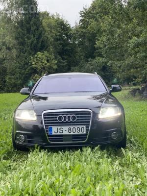 Black Audi A6 2009 in Riga, with an engine capacity of 2.70 L and mileage of 349 thousand km for 6200 €, photo 5 on AUTOMOTO.COM.LV