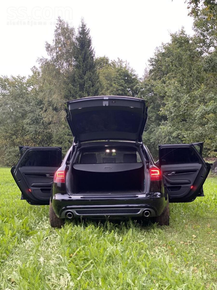 Black Audi A6 2009 in Riga, with an engine capacity of 2.70 L and mileage of 349 thousand km for 6200 €, photo 8 on AUTOMOTO.COM.LV
