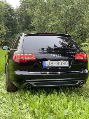 Black Audi A6 2009 in Riga, with an engine capacity of 2.70 L and mileage of 349 thousand km for 6200 €, photo 10 on AUTOMOTO.COM.LV