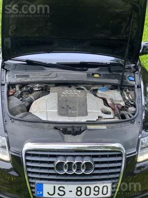 Black Audi A6 2009 in Riga, with an engine capacity of 2.70 L and mileage of 349 thousand km for 6200 €, photo 13 on AUTOMOTO.COM.LV