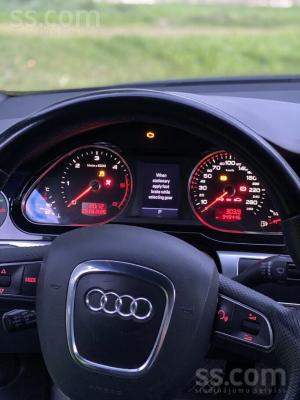 Black Audi A6 2009 in Riga, with an engine capacity of 2.70 L and mileage of 349 thousand km for 6200 €, photo 14 on AUTOMOTO.COM.LV